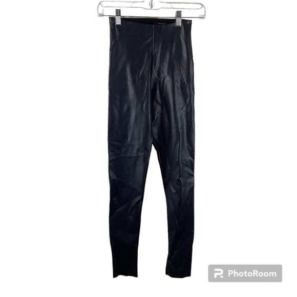 Commando | Pants & Jumpsuits | Commando Blue Faux Leather Legging Pants ...